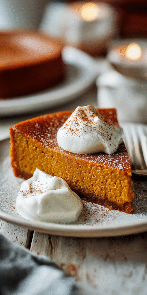 Crustless Pumpkin Pie – Easy No-Crust Holiday Dessert Recipe ...